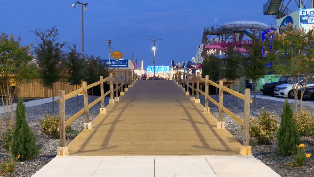 The Runaway Tram is OPEN!!! - Wildwood Video Archive