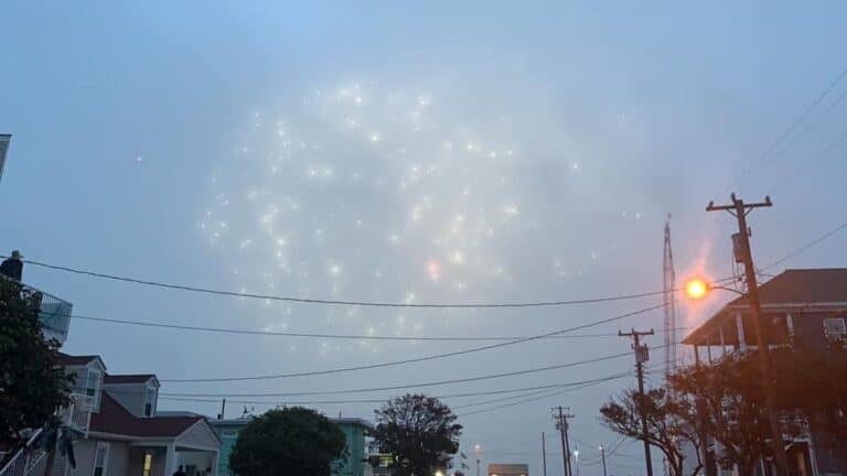 What Happened To Last Night’s Fireworks - Wildwood Video Archive