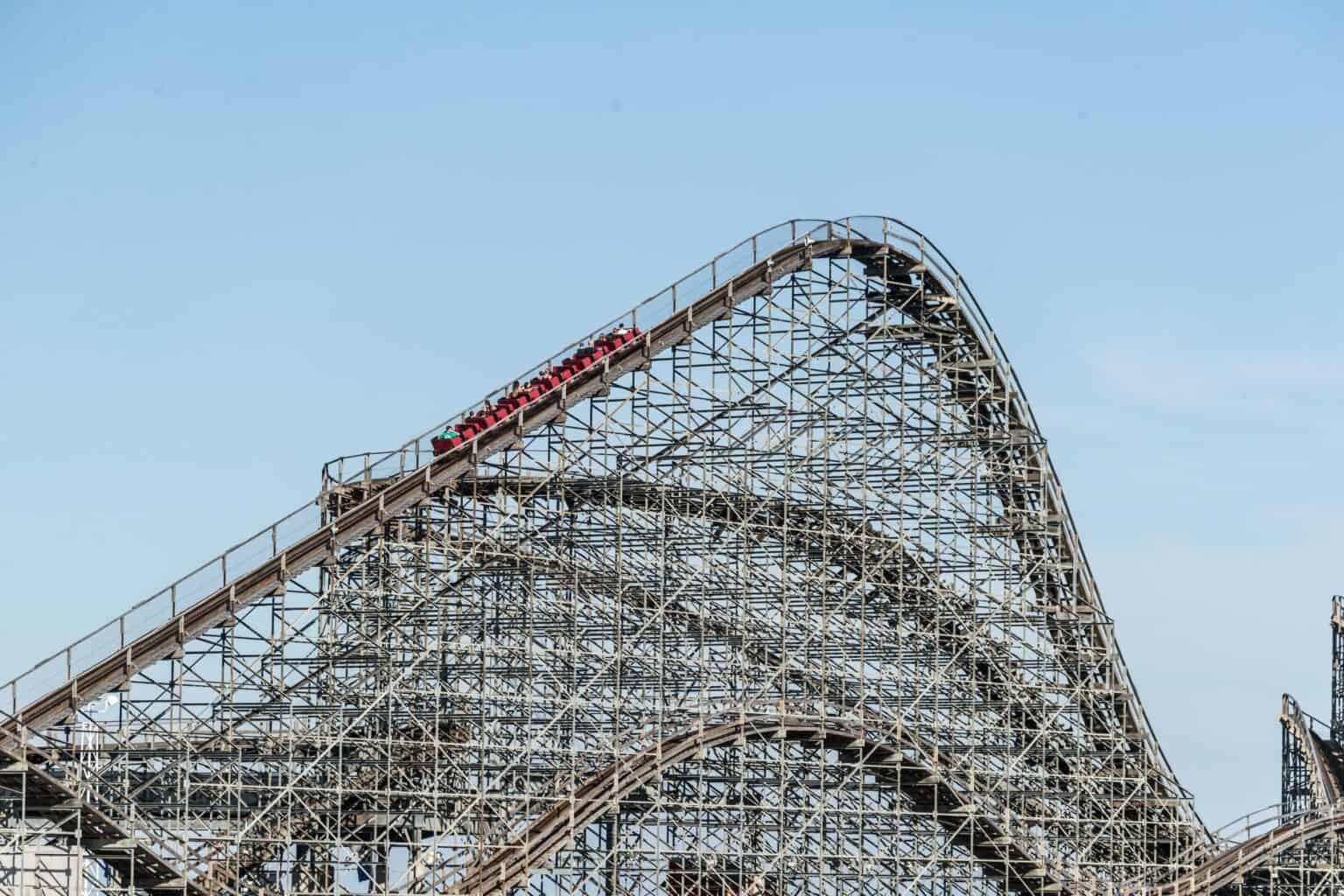 Great White Coaster Is Under Construction - Wildwood Video Archive