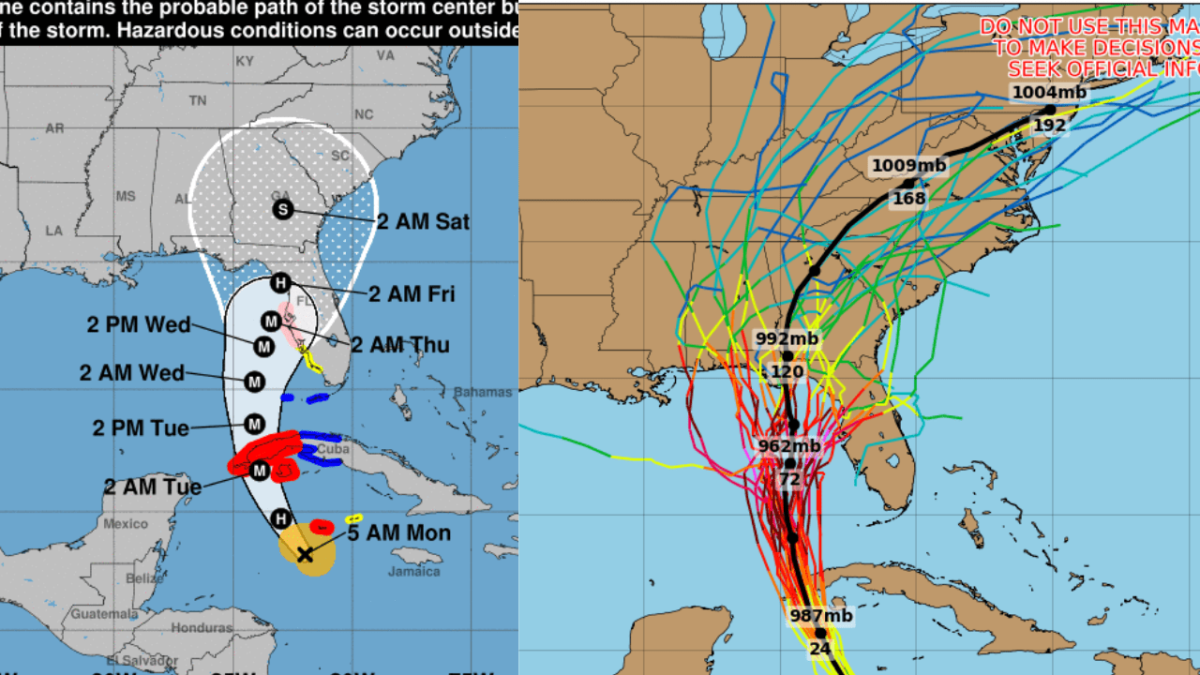 Hurricane Ian's Path Could Pass Over NJ - Wildwood Video Archive