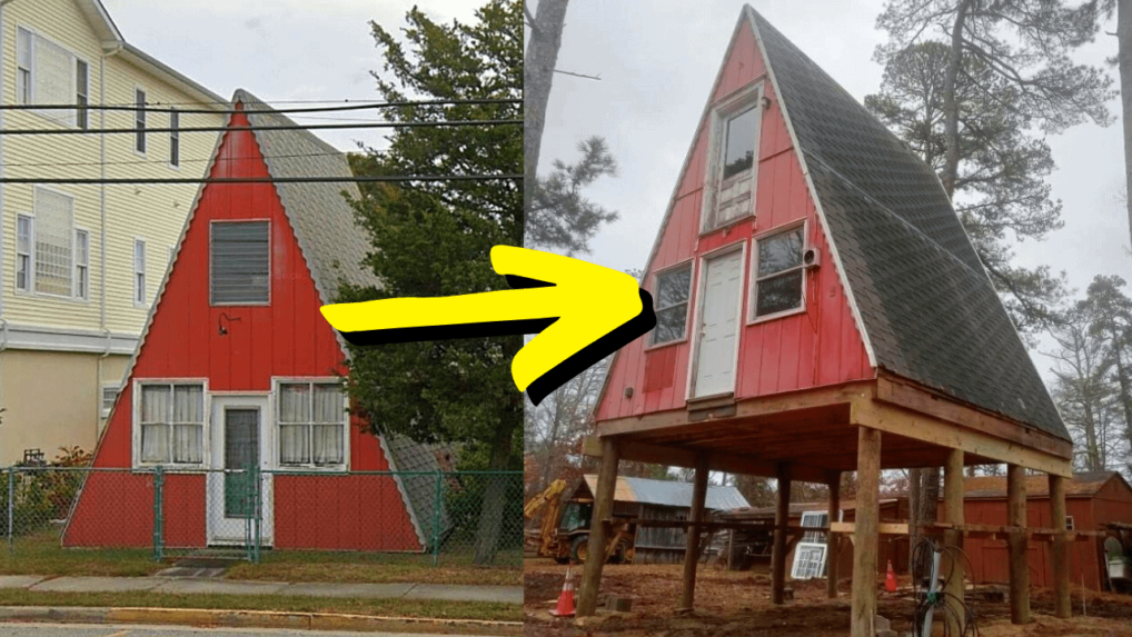 Pizza Slice House Is At Its New Home - Wildwood Video Archive