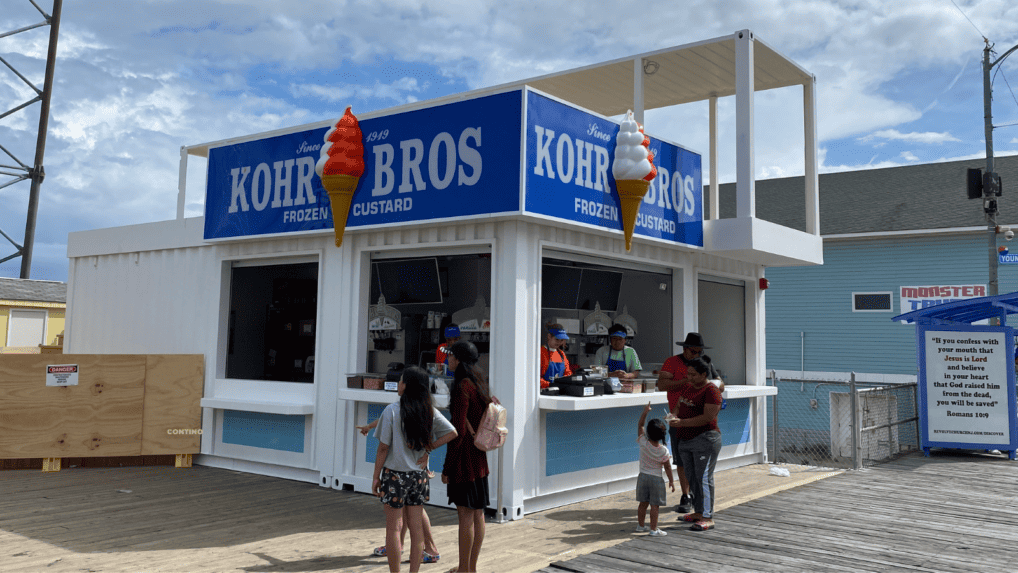 Touring the NEW Adventure Pier - Morey's Piers 2023 - Wildwood Video ...