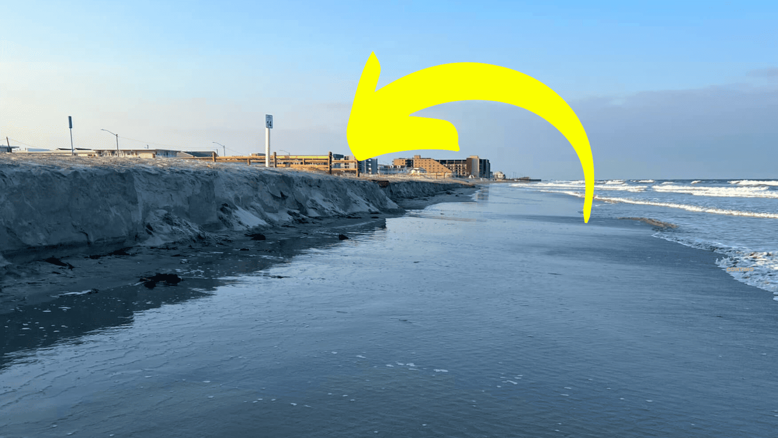 Tidal Flooding Causes Beach Erosion in North Wildwood - Wildwood Video ...