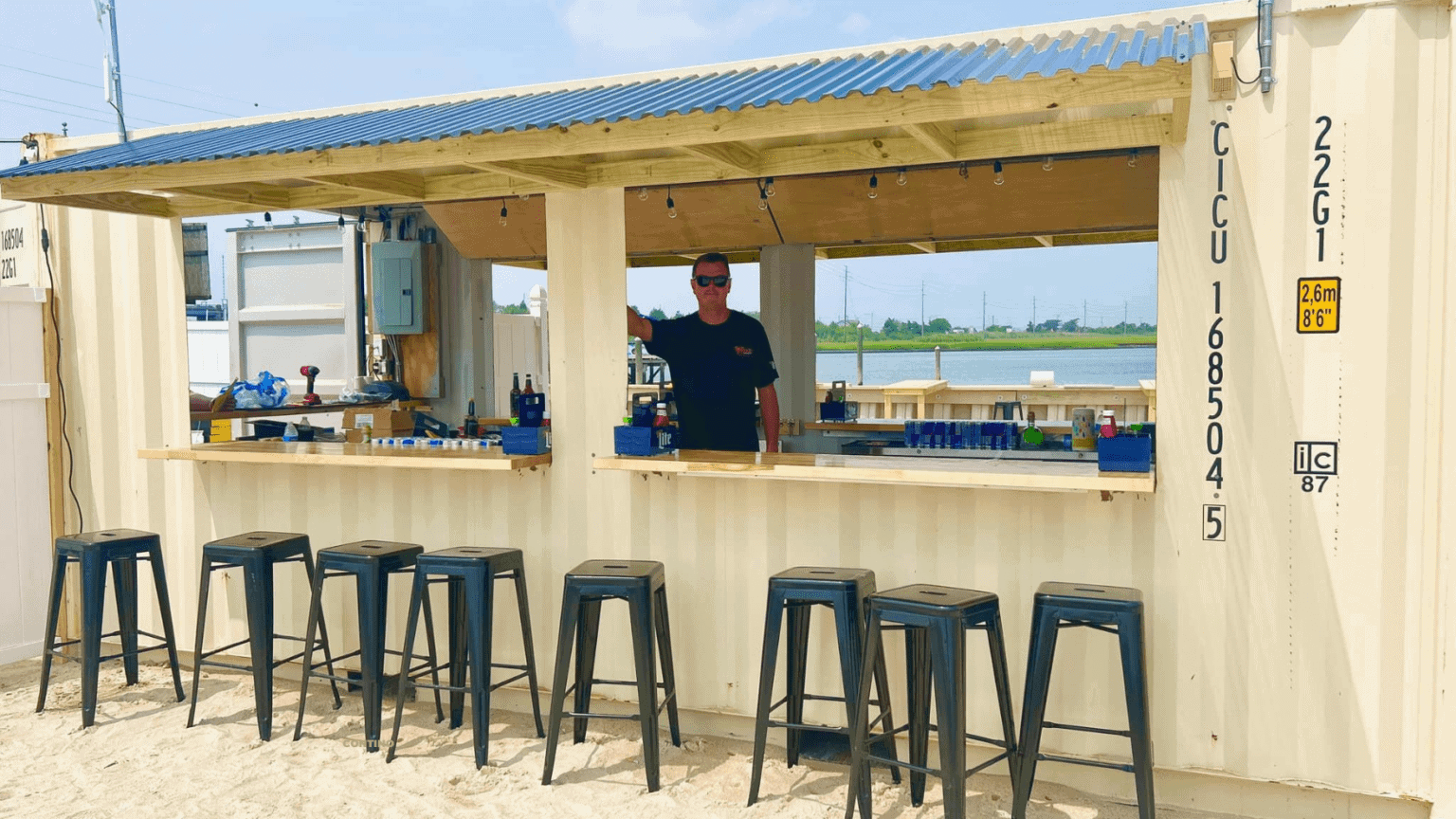 The Wharf Adds Beach Bar - Wildwood Video Archive