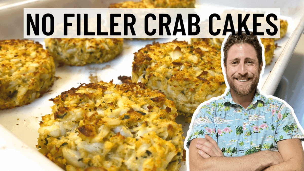 My World Famous No Filler Crab Cake Recipe - Wildwood Video Archive