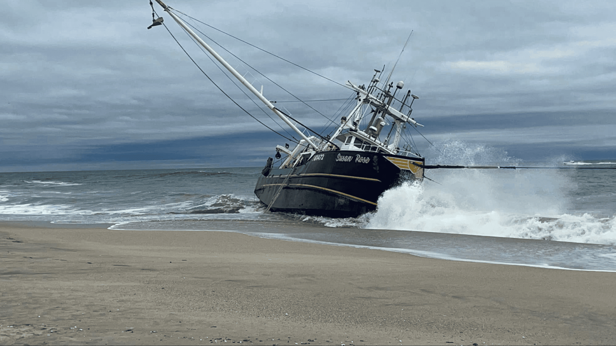 The Susan Rose Salvage Underway - Wildwood Video Archive