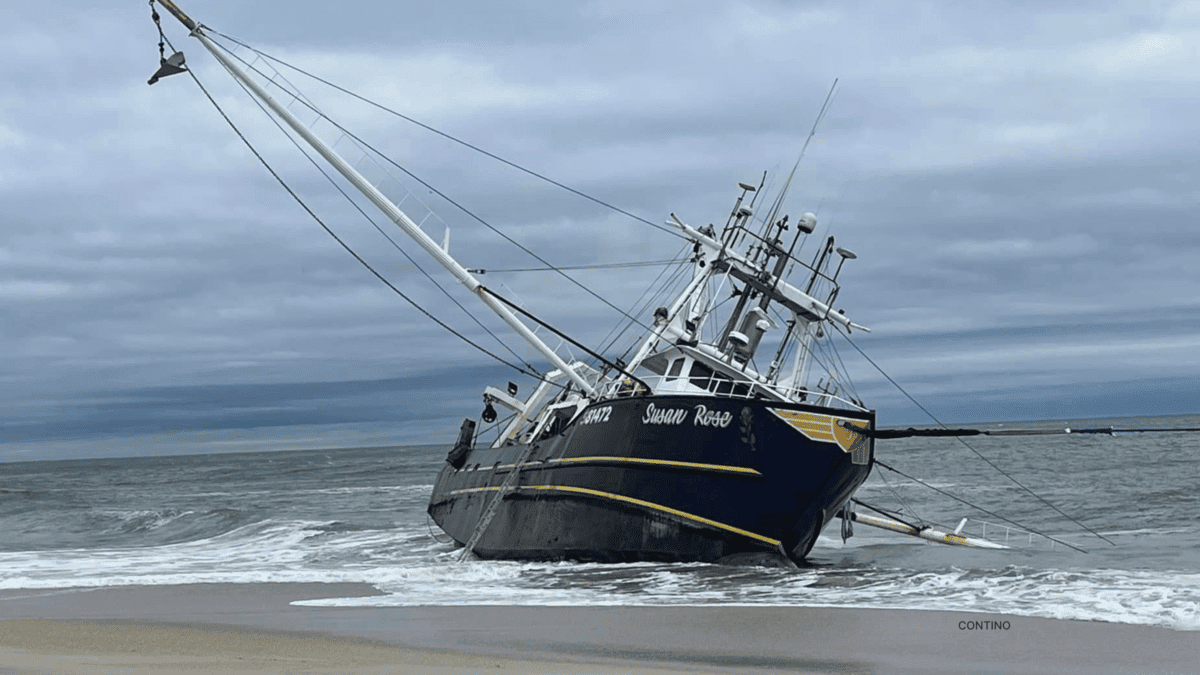 The Susan Rose Salvage Underway - Wildwood Video Archive