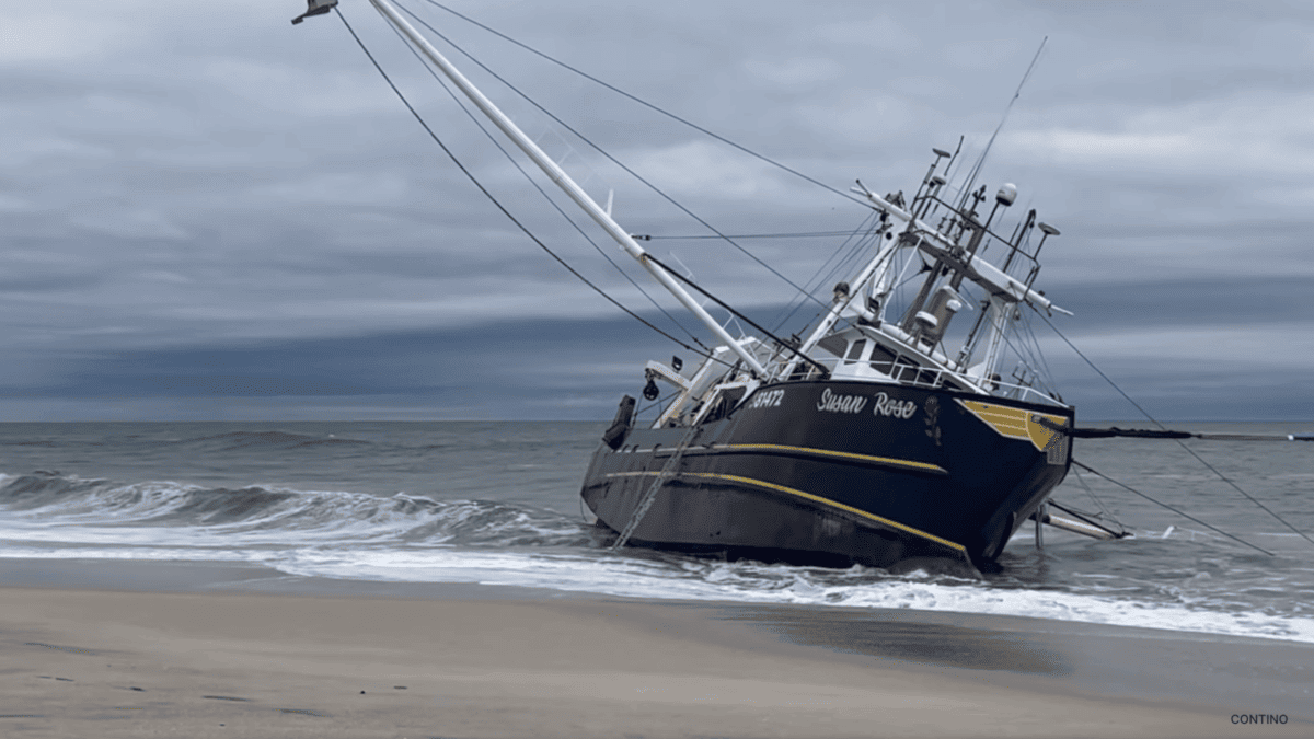 Susan Rose Sinks Off Jersey Coast - Video - Wildwood Video Archive