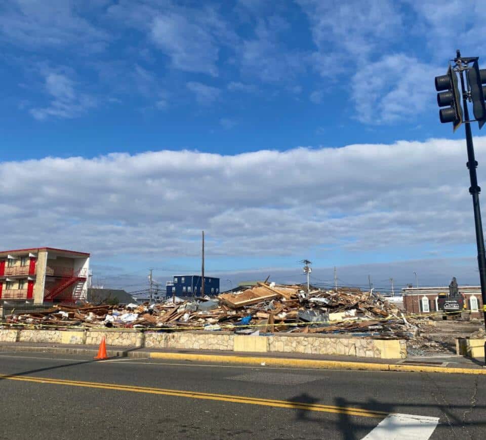 Iconic Jersey Shore Hotspot Karma Reduced to Rubble - Wildwood Video ...