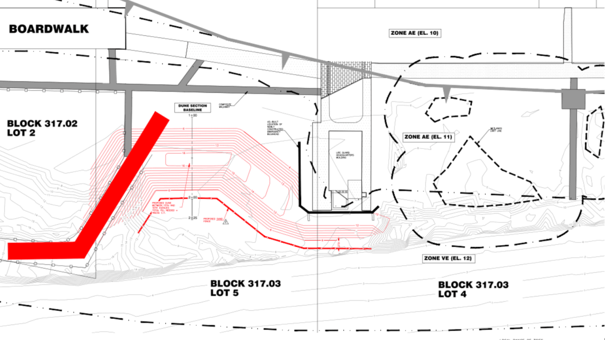 North Wildwood Bulkhead Nearing Completion - Tour - Wildwood Video Archive