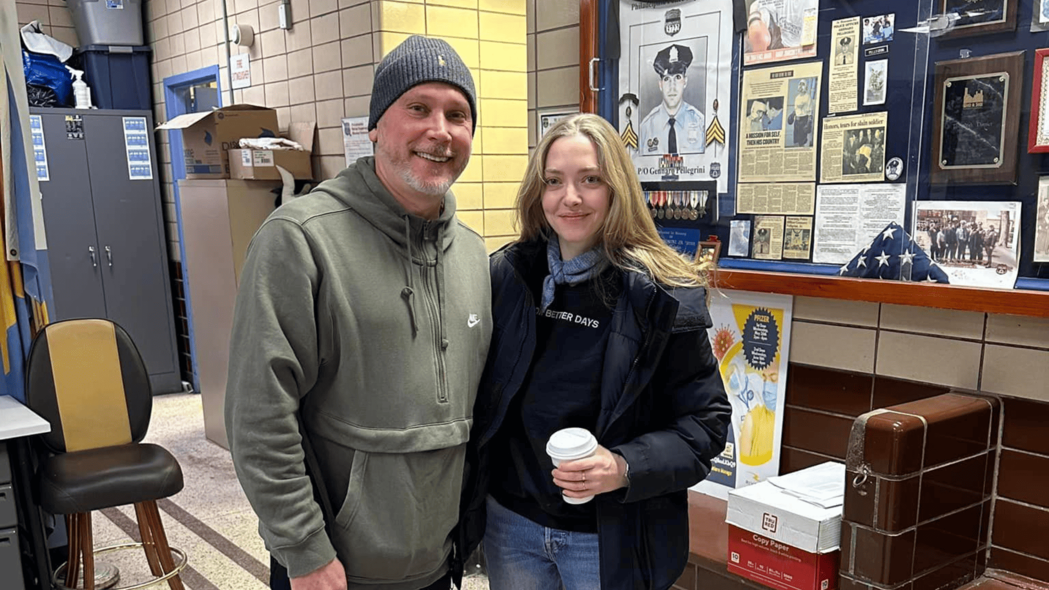 Amanda Seyfried Does Ride-Along With Philly Police - Wildwood Video Archive