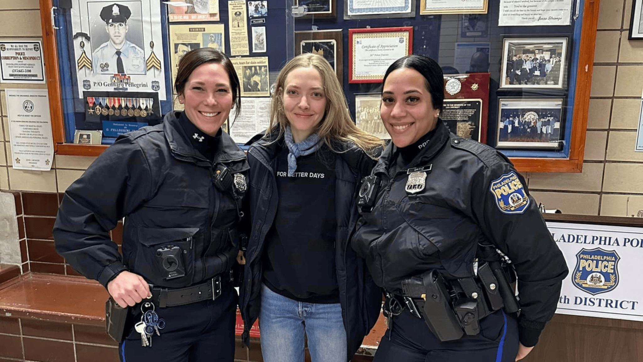 Amanda Seyfried Does Ride-Along With Philly Police - Wildwood Video Archive