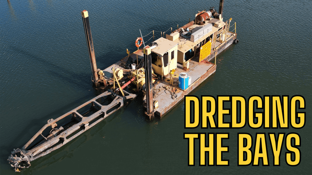Dredging the Wildwoods Back Bays 2024 - Wildwood Video Archive