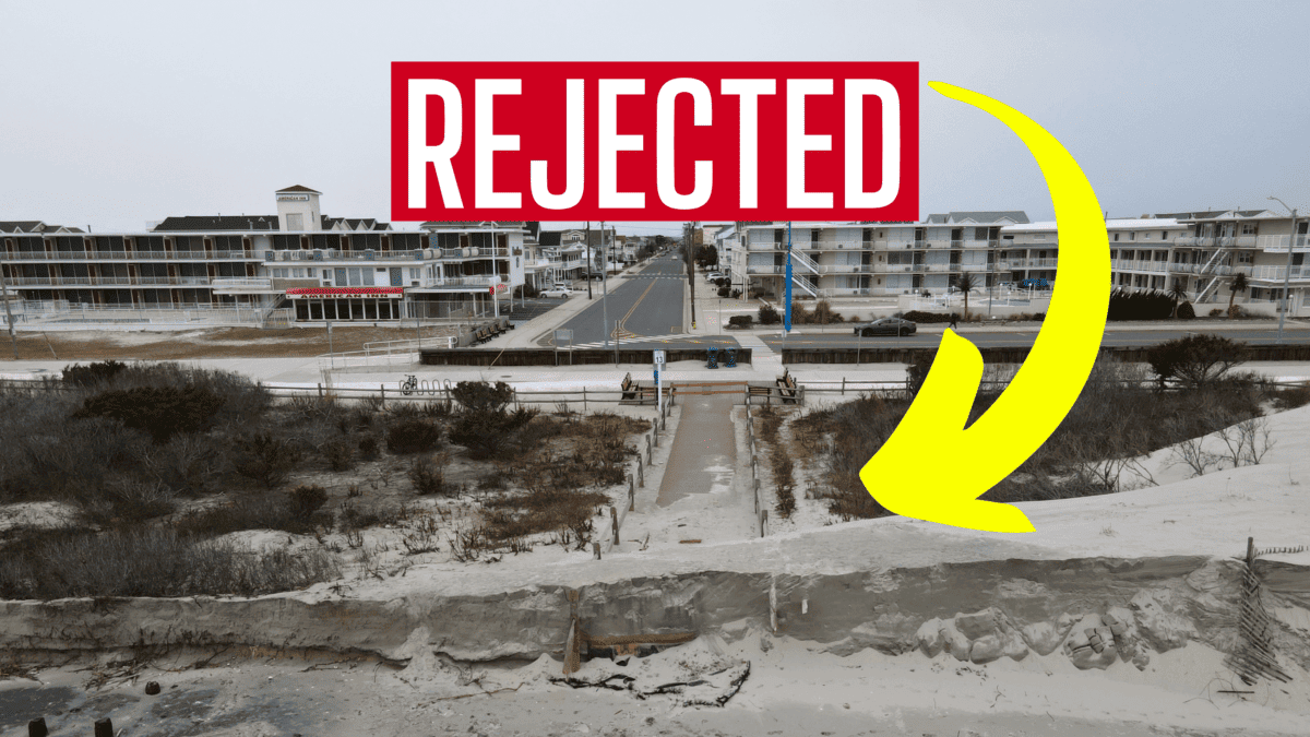 NJDEP Denies North Wildwood Emergency Bulkhead - Wildwood Video Archive