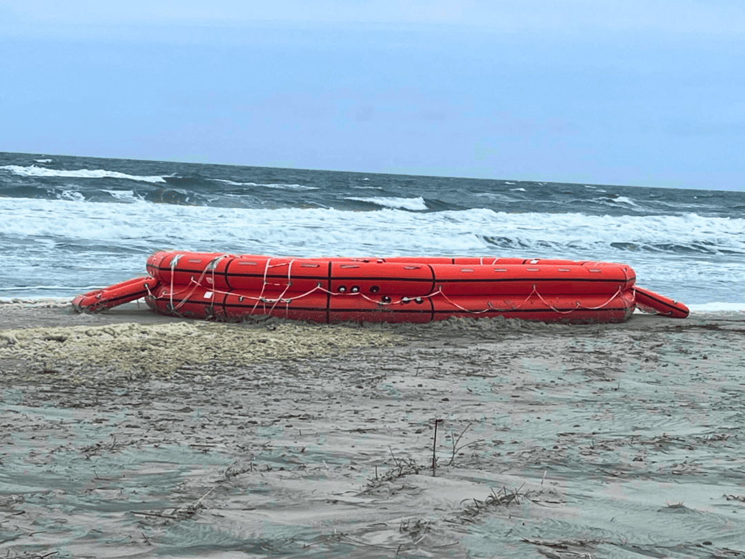 Mysterious Raft Washes Up on Jersey Beach - Wildwood Video Archive