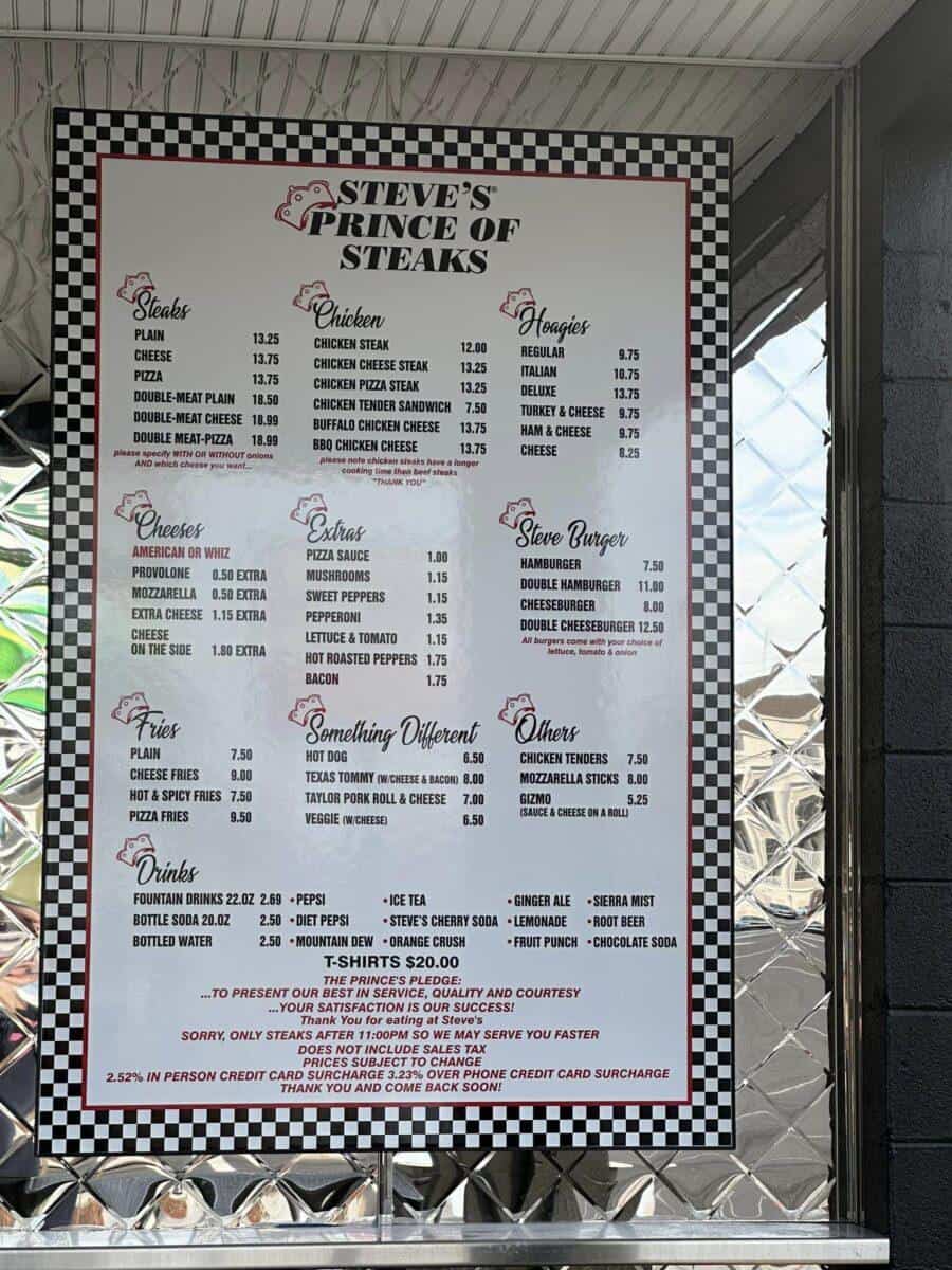 Steve’s Prince of Steaks in Wildwood Is Now Open - Wildwood Video Archive