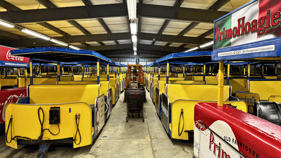 Where the Wildwood Tramcar Sleeps - Tour - Wildwood Video Archive