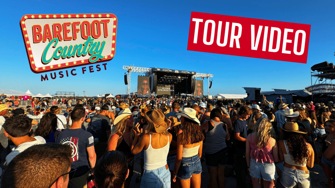 Barefoot Country Music Festival 2024 - Ultimate Tour - Wildwood Video ...
