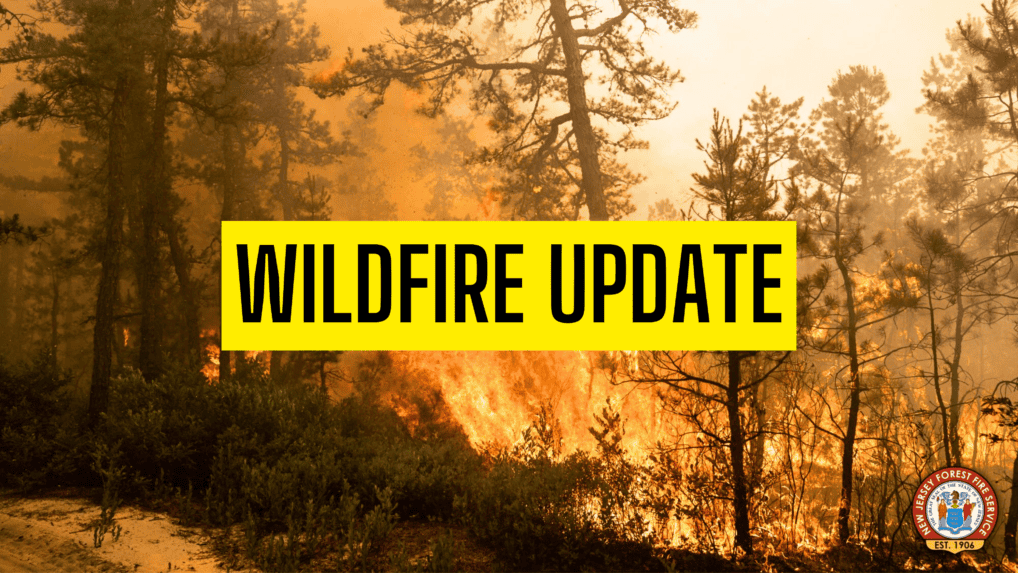 Fireworks Cause N.J. Pinelands Fire - 75% Contained - Wildwood Video ...