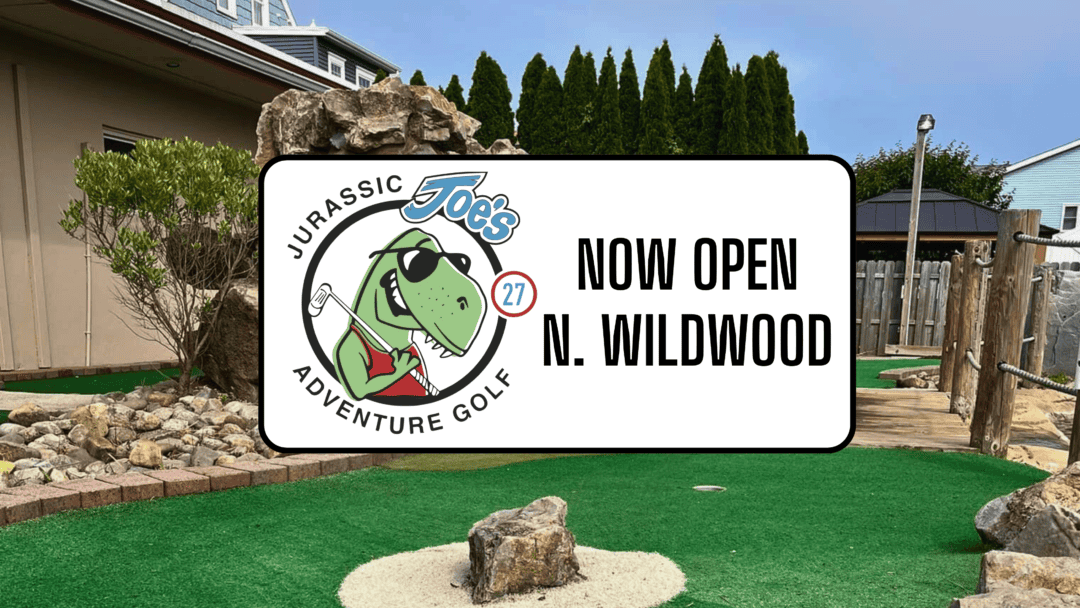 Jurassic Joe’s Adventure Golf Opens in North Wildwood! - Wildwood Video ...