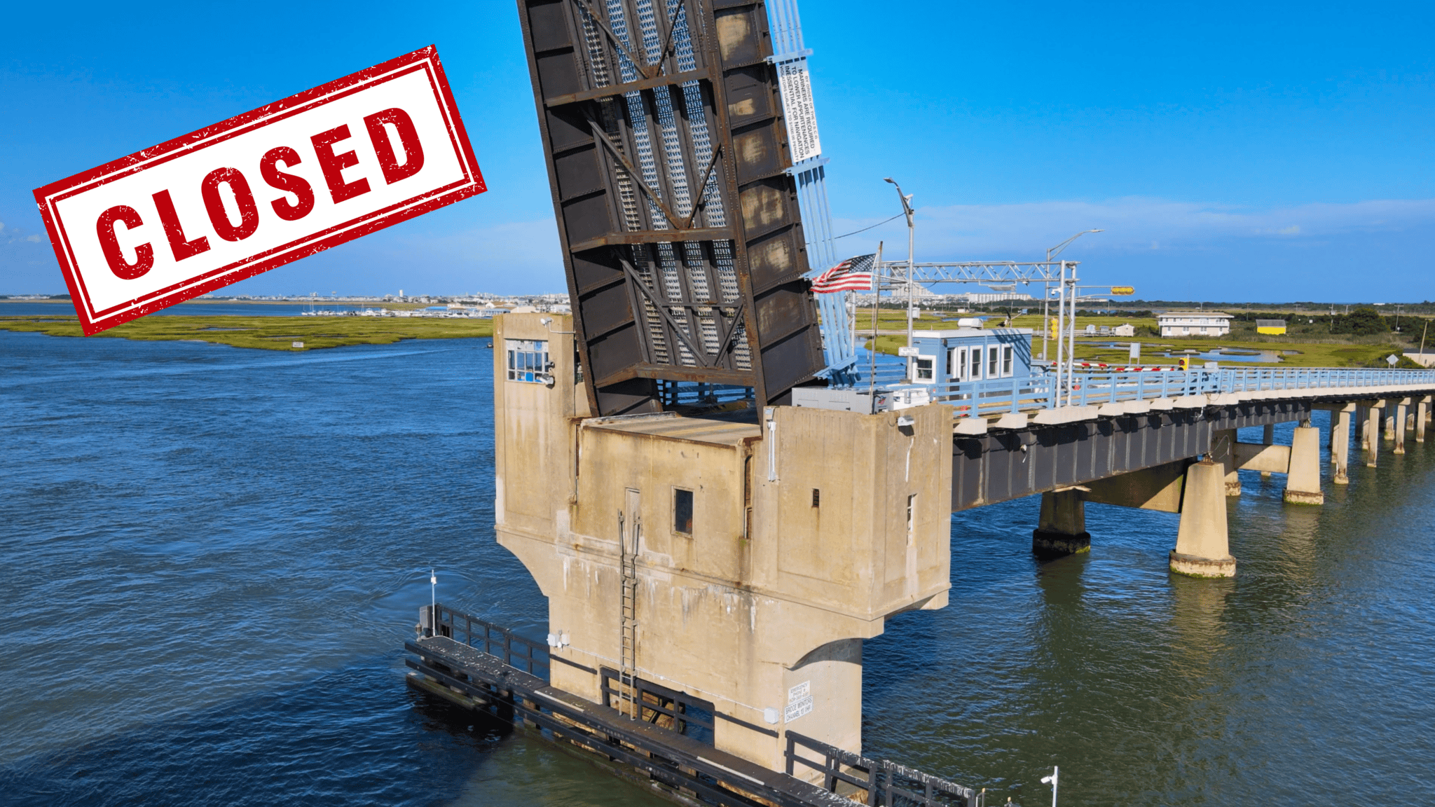 Broken Wildwood Crest Bridge Means BIG Problems - Drone Footage ...
