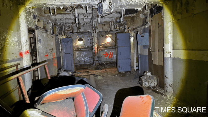 Exploring Inside the SS United States - 4K Video - Wildwood Video Archive