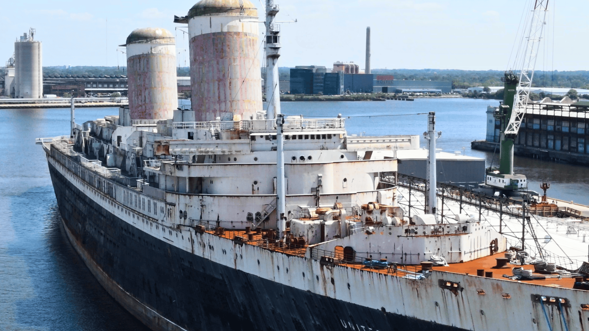 Track The Ss United States On Her Historic Journey Wildwood Video Archive