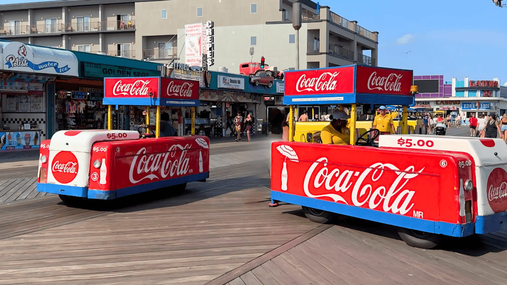 New Ford Hybrid To Replace Iconic Wildwood Tram Cars? - Not Just yet - Wildwood Video Archive