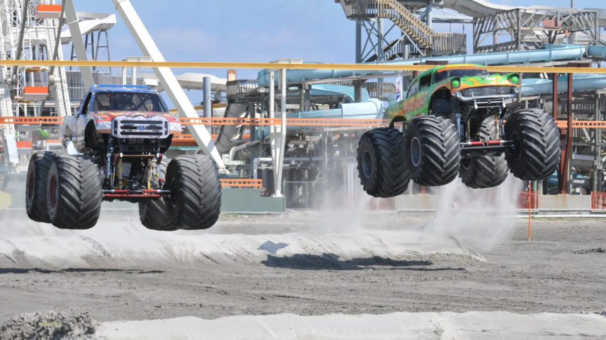 Monster Trucks Races Roar into Wildwood - Wildwood Video Archive