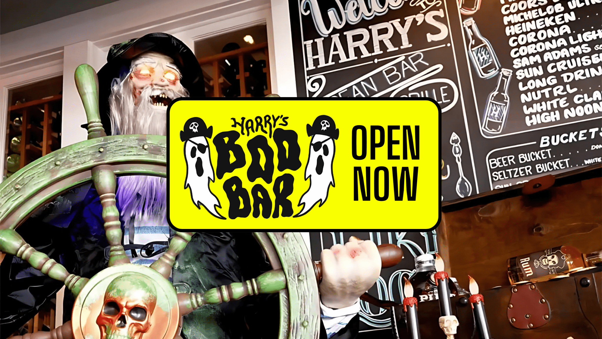 Cape May's First-Ever Halloween Pop-Up Bar - Harry's Boo Bar - Wildwood ...