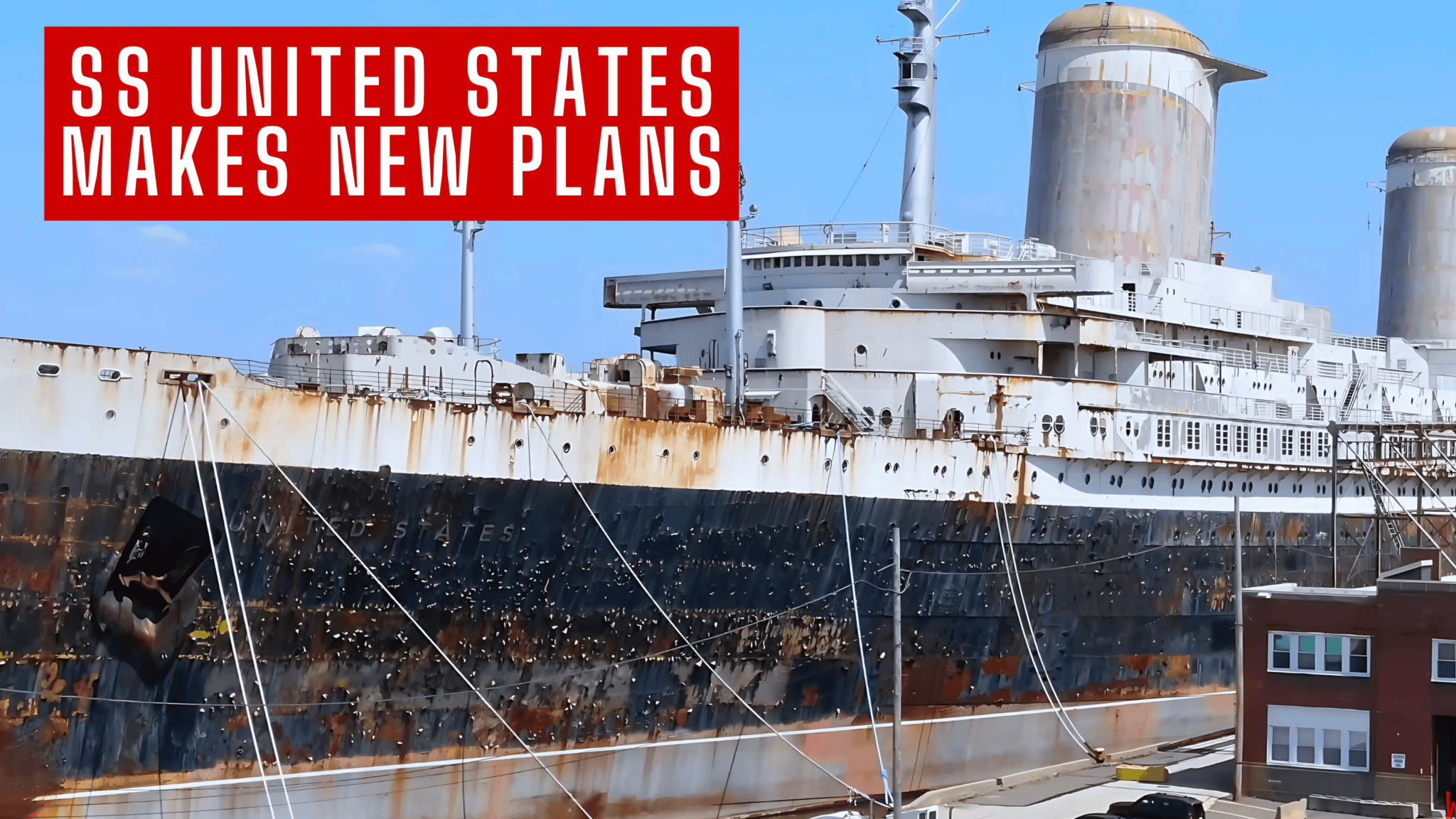 SS United States Makes New Plans - Wildwood Video Archive