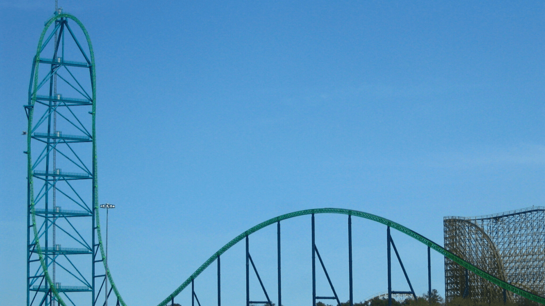 The End of Kingda Ka at Six Flags Great Adventure - Wildwood Video Archive