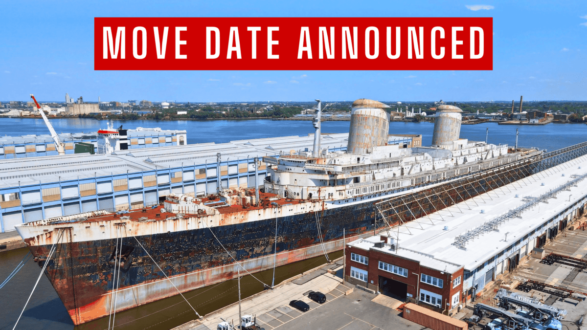 SS United States Move Date Announced - Wildwood Video Archive