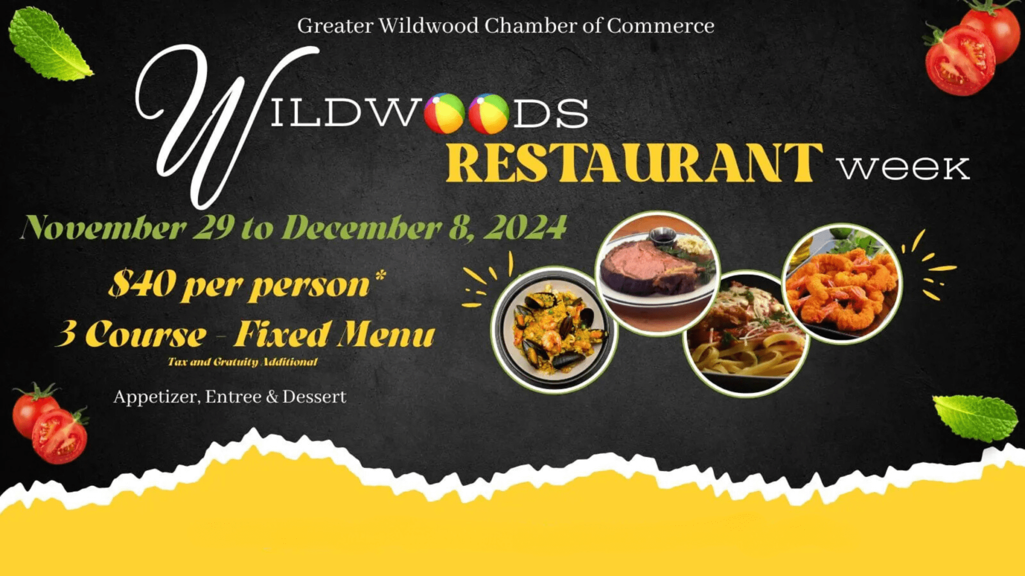 The Wildwoods Restaurant Week is Going on Now! - Wildwood Video Archive