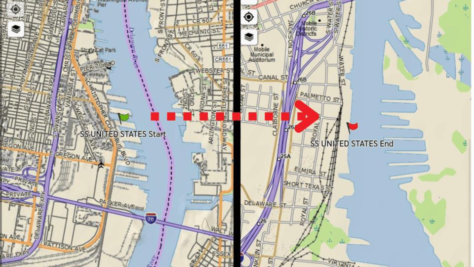 Track the SS United States on Her Historic Journey - Wildwood Video Archive