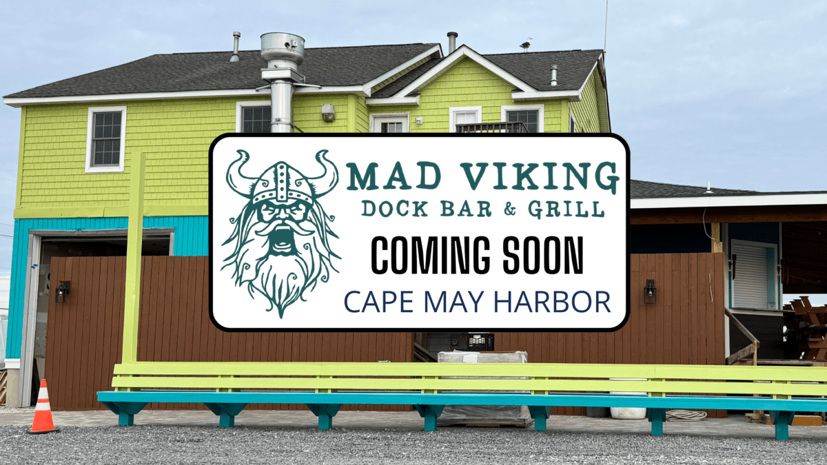 Mad Viking Dock Bar & Grill Coming Soon to Cape May Harbor - Wildwood Video Archive