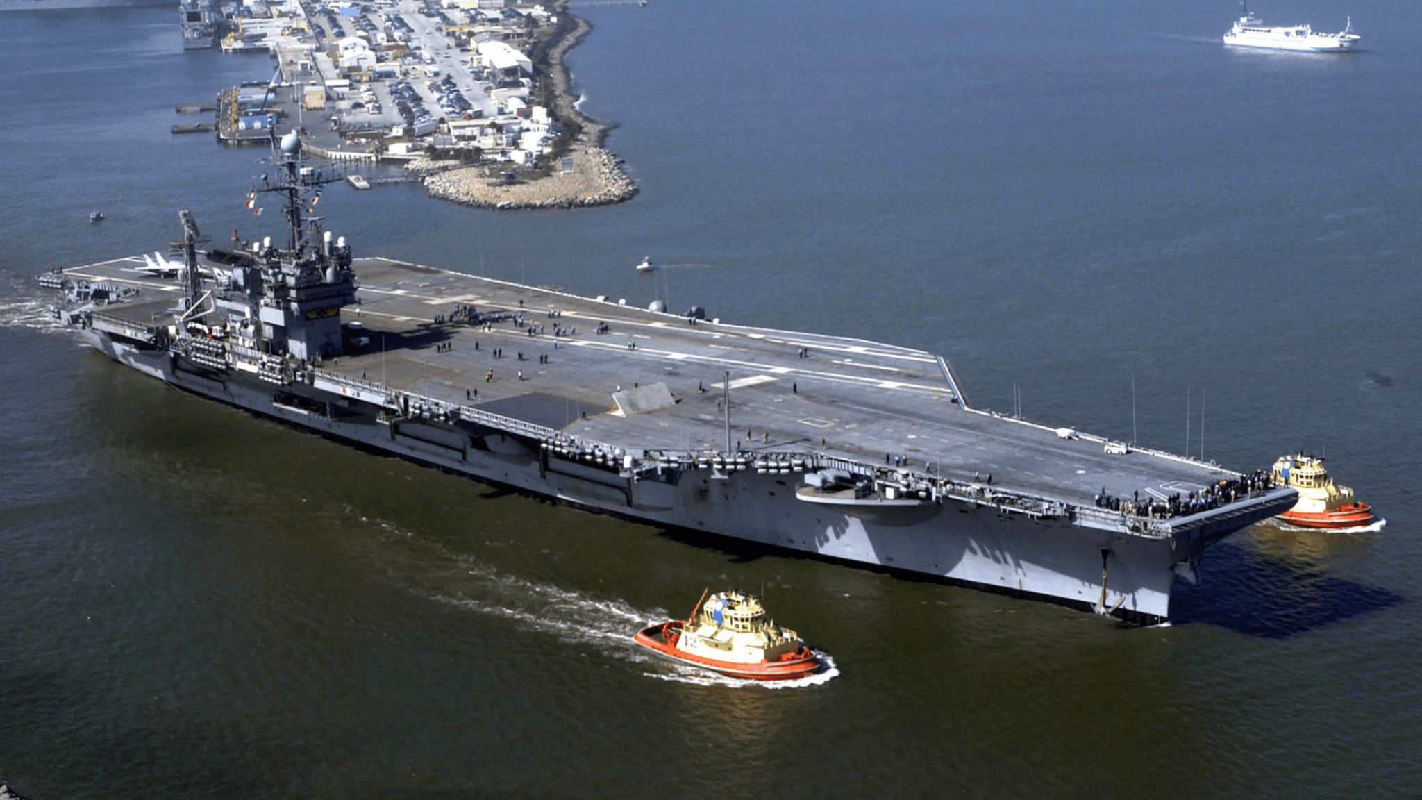 The USS JFK May Be Leaving Philly This Week - Wildwood Video Archive