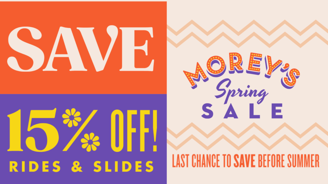 Morey’s Piers Spring Sale Returns for 2025 - Wildwood Video Archive