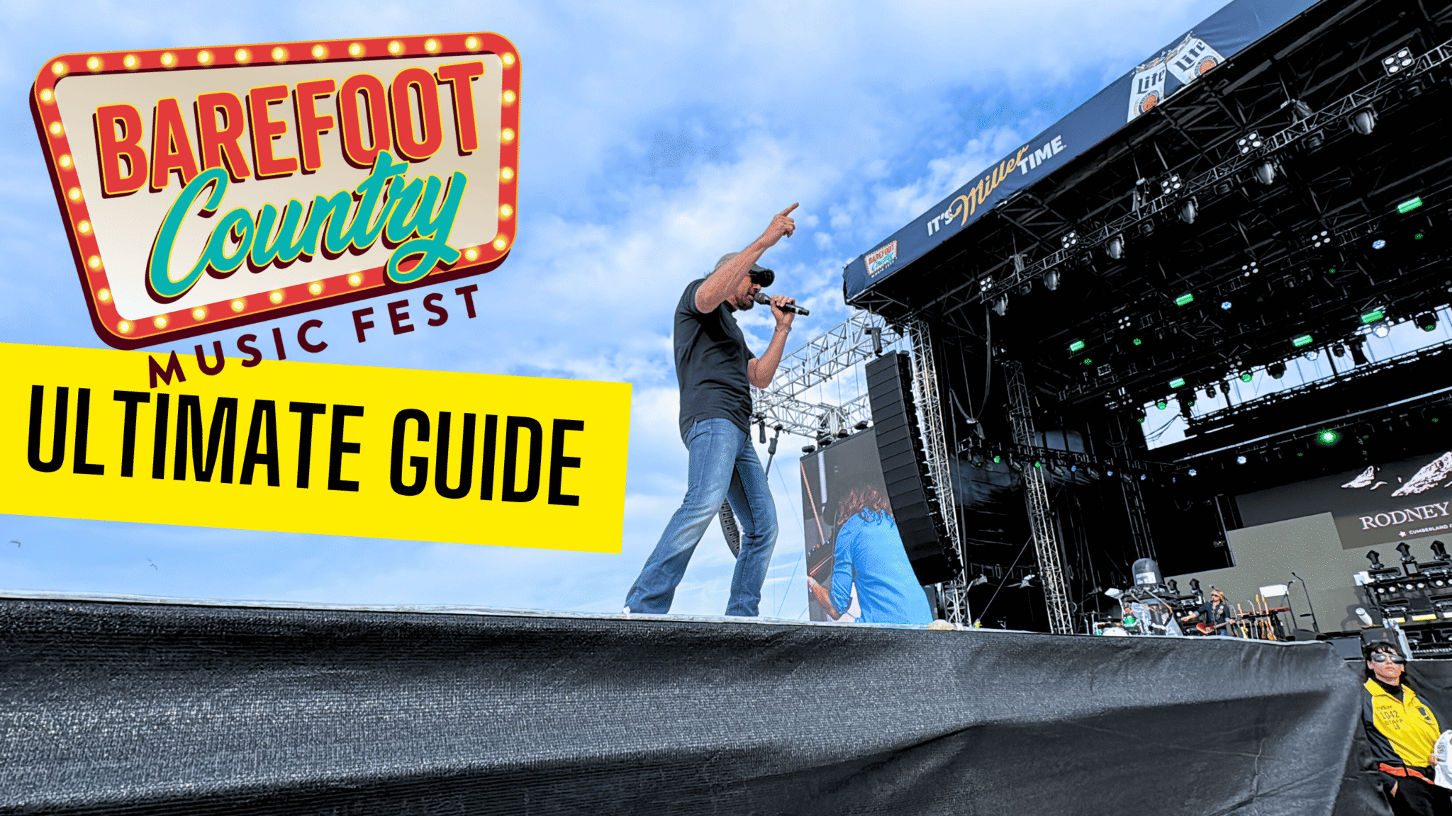 Everything You Need to Know – Barefoot Country Music Festival 2025 - Wildwood Video Archive