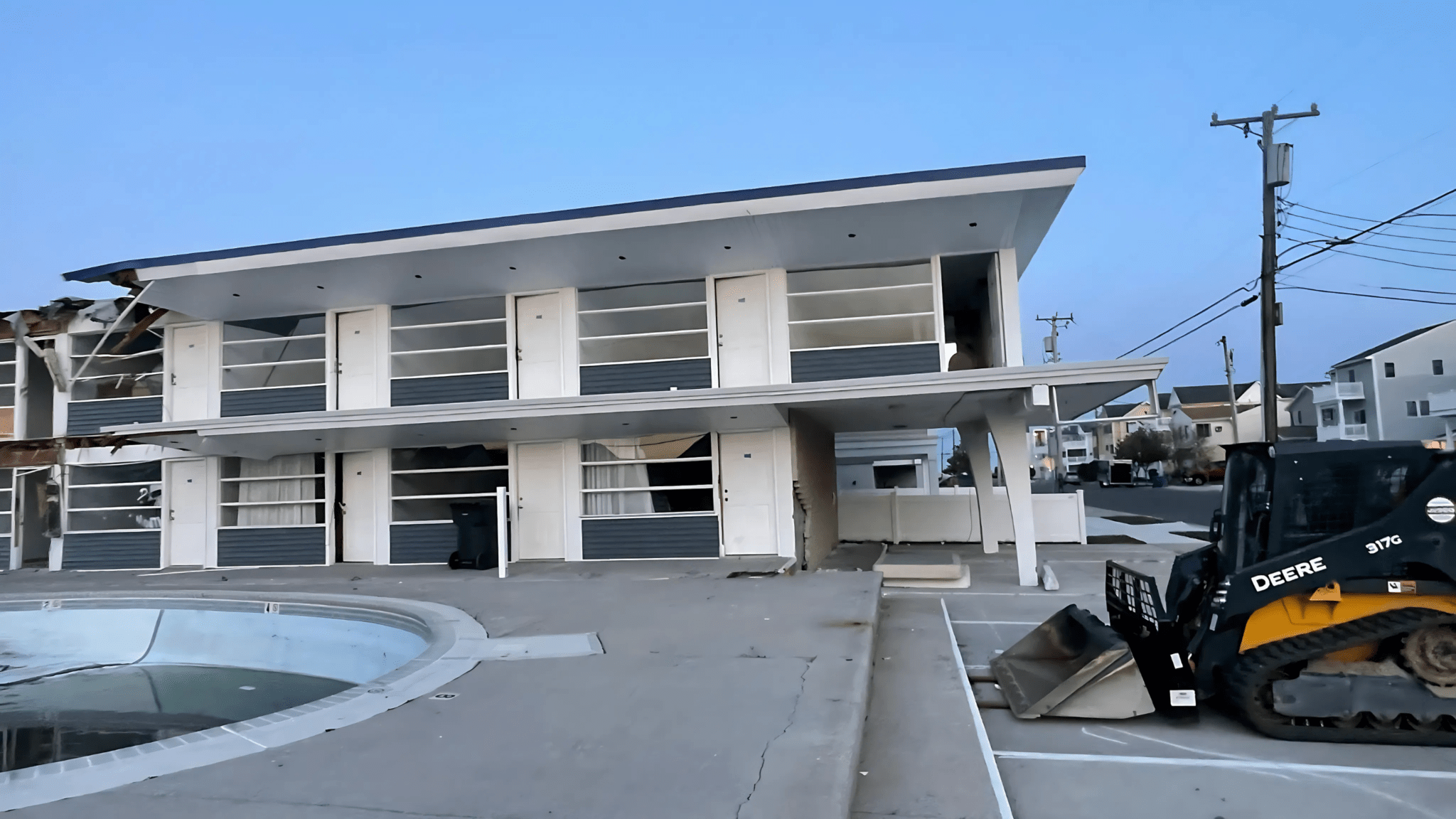 North Wildwood's Chateau Bleu Meets the Wrecking Ball - Wildwood Video ...