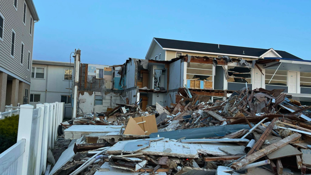 North Wildwood's Chateau Bleu Meets the Wrecking Ball - Wildwood Video ...