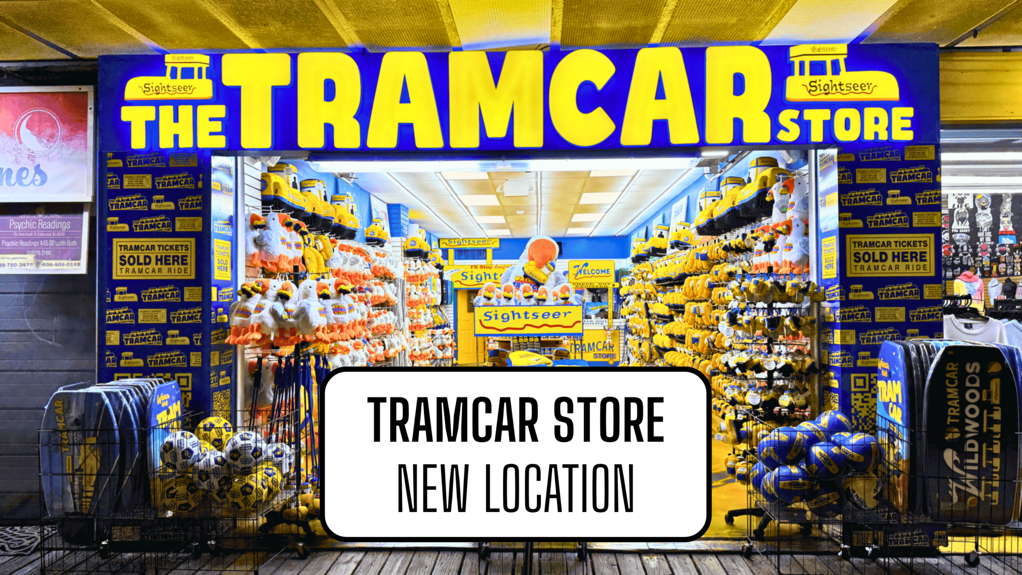 The Tram Car Store to Open Second Location on the Wildwood Boardwalk - Wildwood Video Archive