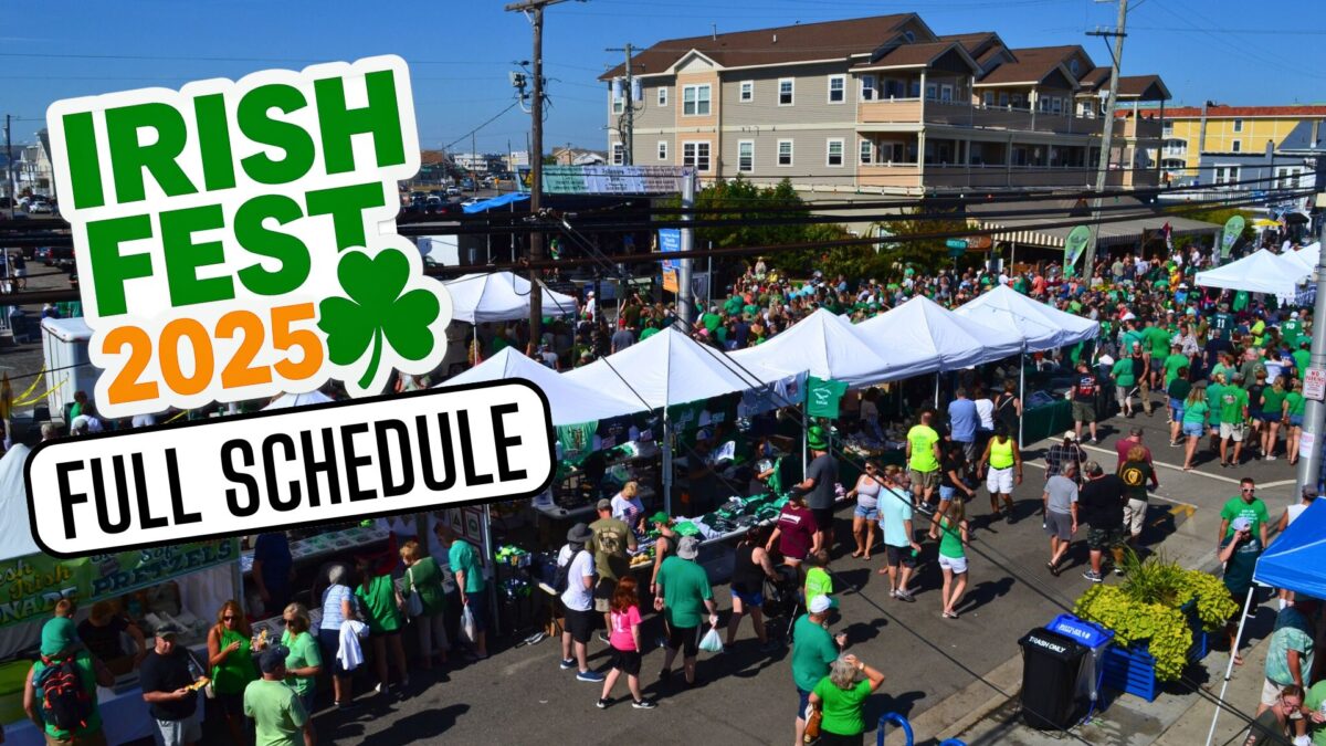 Irish Fall Festival Returns to North Wildwood This Weekend - Full Details - Wildwood Video Archive