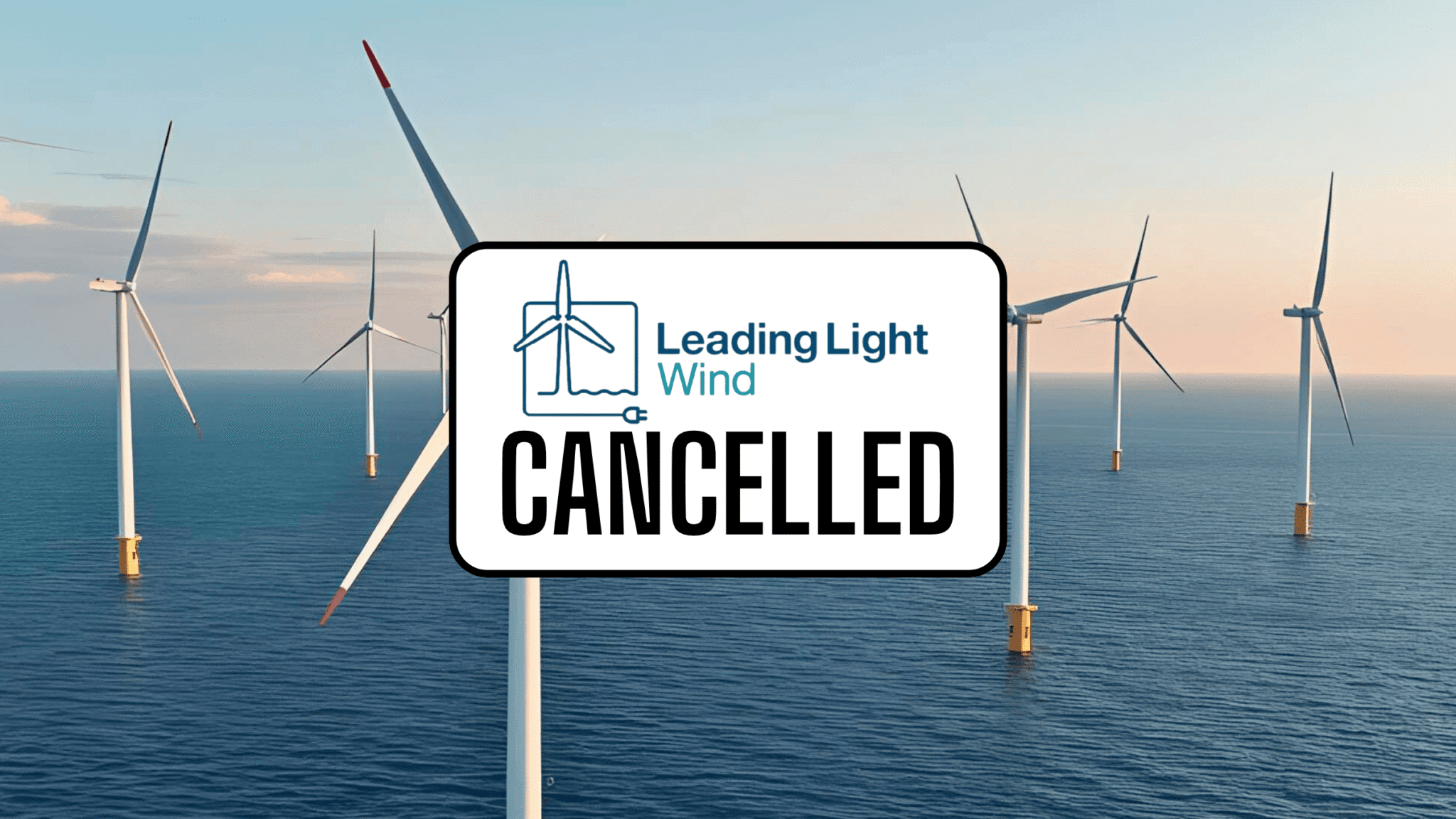 Another New Jersey Offshore Wind Farm Collapses - Wildwood Video Archive