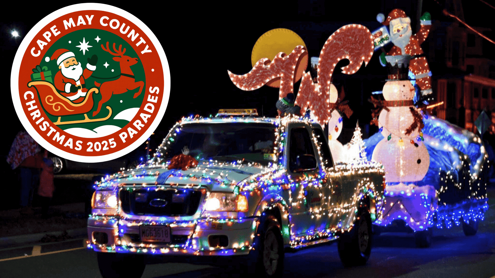Cape May County Christmas Parades 2025 Full Schedule - Wildwood Video ...