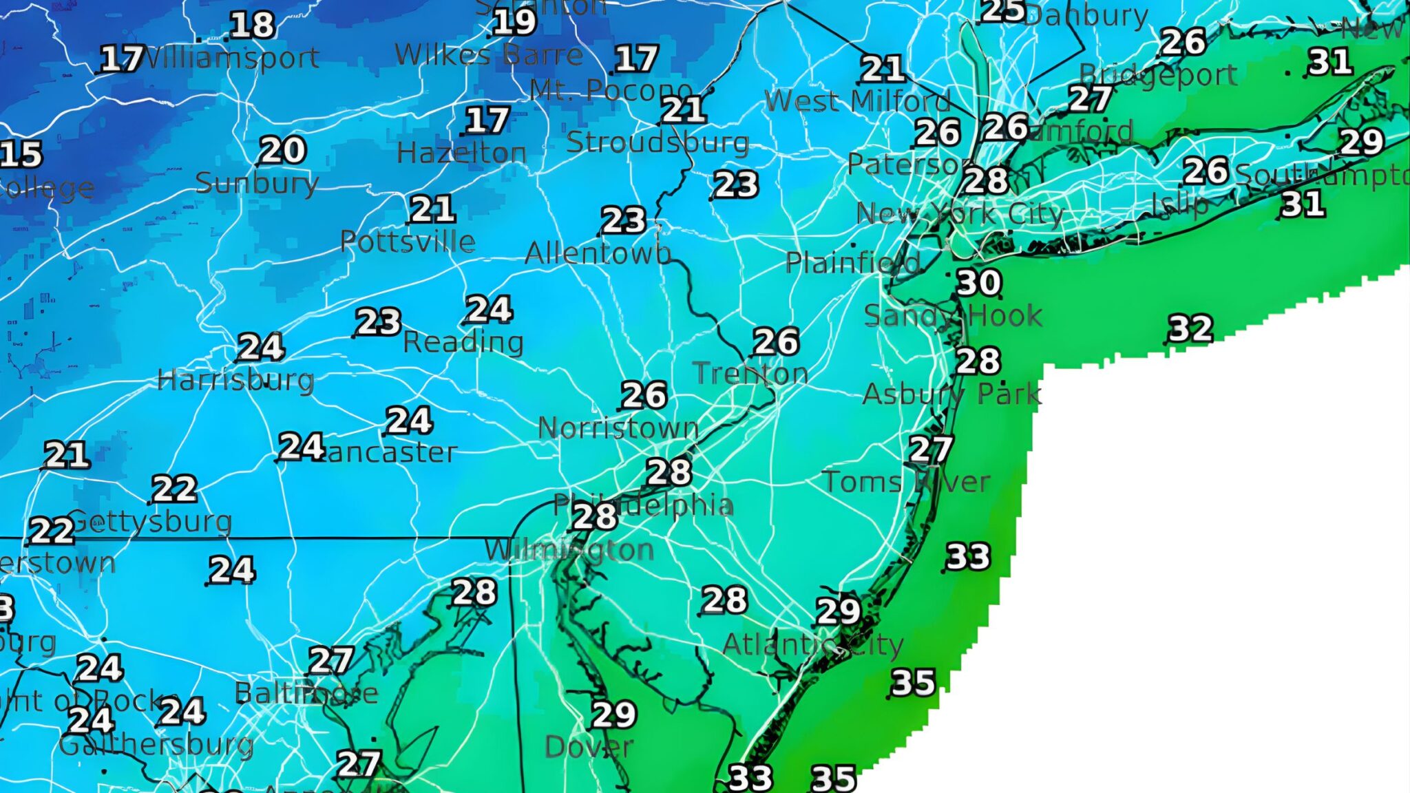 Snow Possible in South Jersey This Weekend as New Forecasts Update ...
