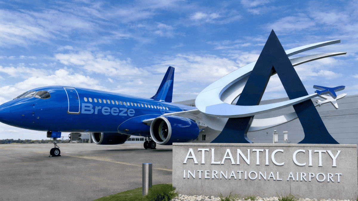 Breeze Airways Is Coming to Atlantic City International Airport ...