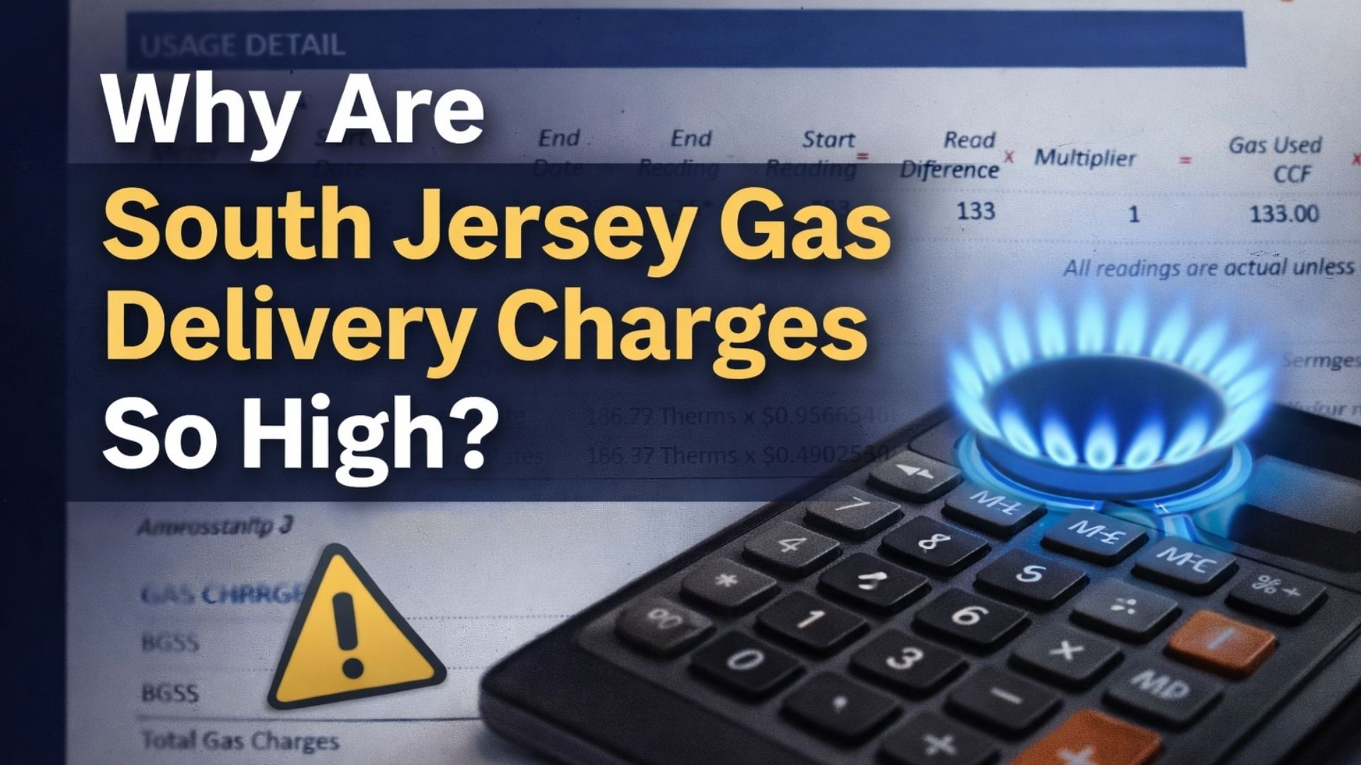 Why South Jersey Gas Delivery Charges Are So High: A Breakdown of a ...