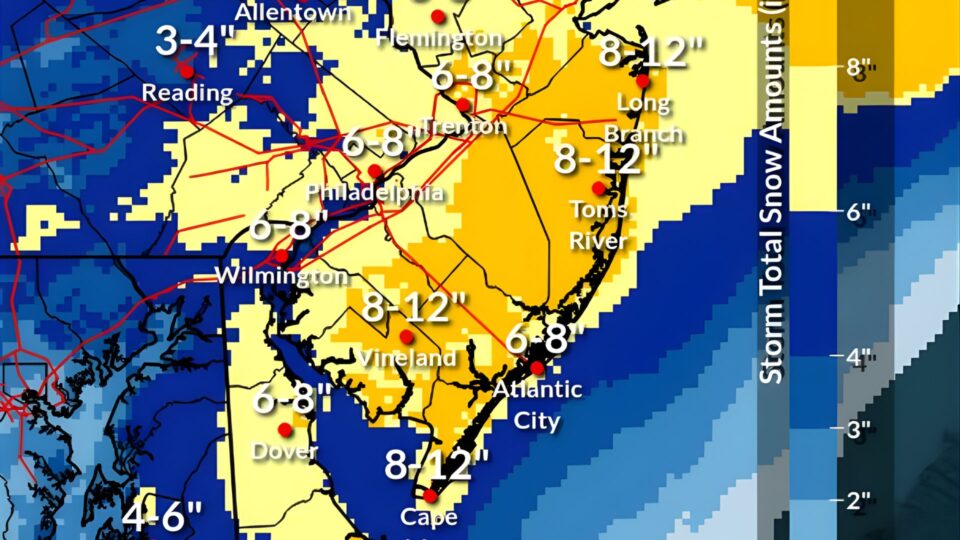 Major Winter Storm Targets New Jersey With Possible Foot Of Snow ...